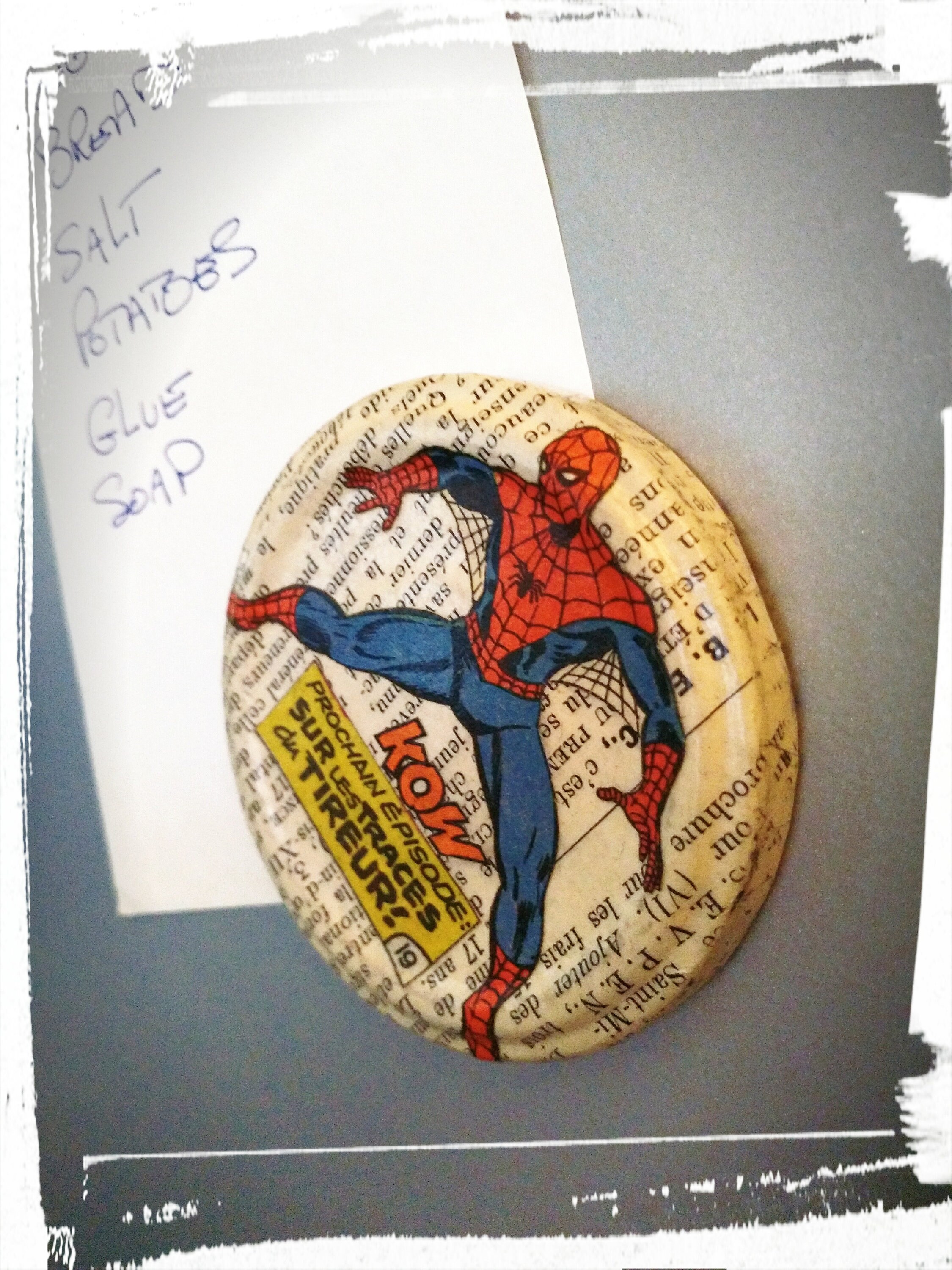 Spiderman Magnet Fridge Decoration Recycle Comics Spiderman - Etsy