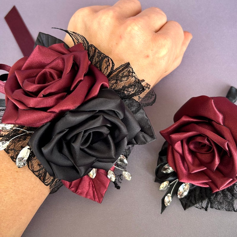 Red White Corsage - Etsy
