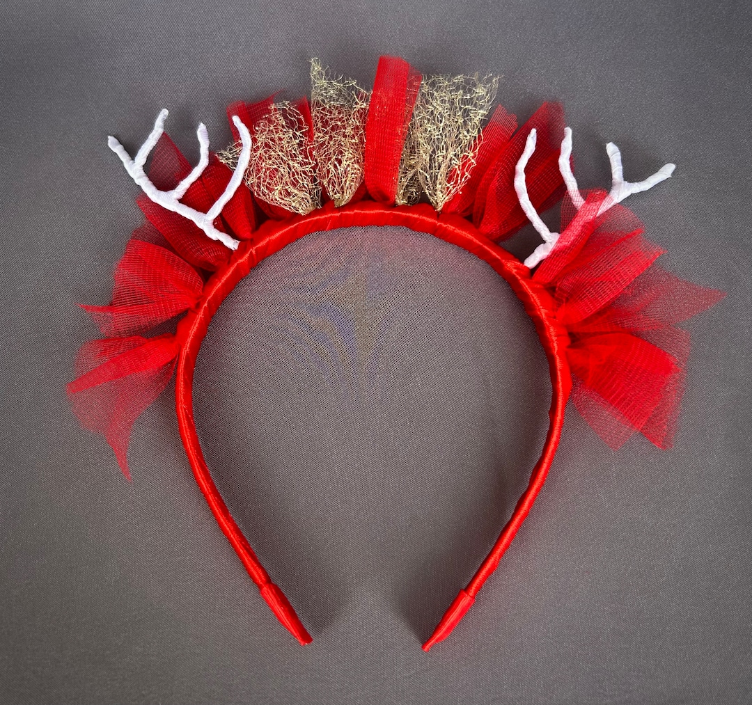 Deer Antler Headband Antler Headdress Reindeer Headband Christmas ...