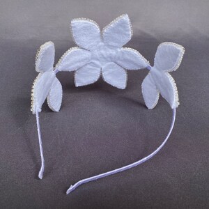 Beaded Flower Headband Crystal Rhinestone Headband Party Prom Wedding ...