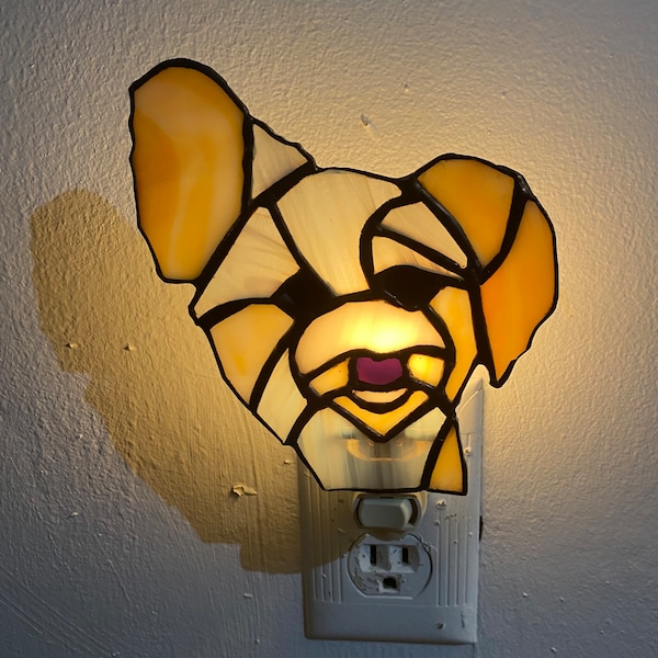 Stained Glass Nightlight Pattern - Etsy