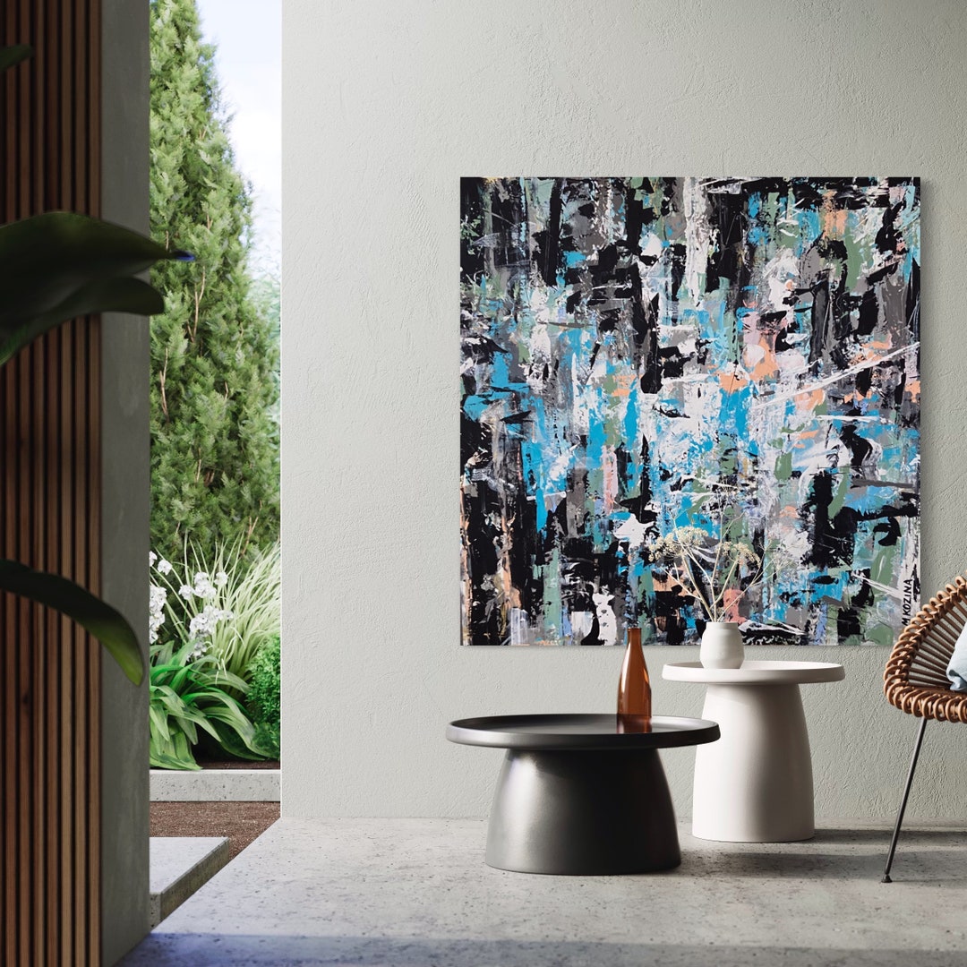 Original Painting / Titled ‘MIRROR MIRROR’ / Acrylic on Canvas / Large ...