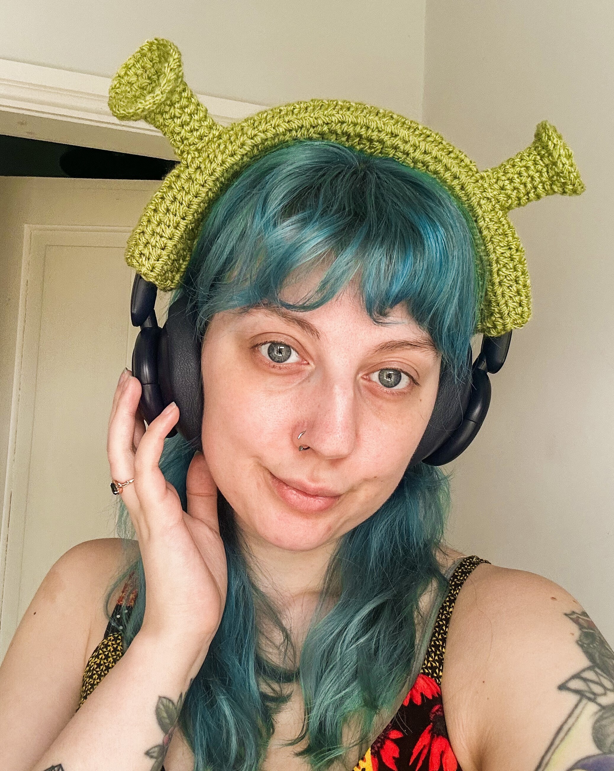 Crochet Pattern - Ogre Ears Headphone Cover - Beginner PDF File - Etsy