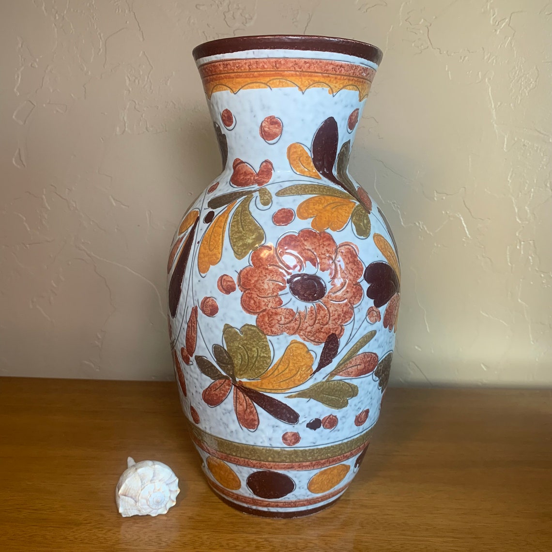 Vintage Italian Rosenthal Netter Bitossi Raymor Pottery Floral Vase - Etsy