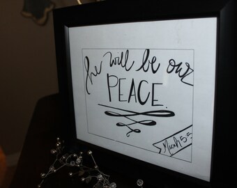 Act justly love mercy Micah 6:8 printable | Etsy