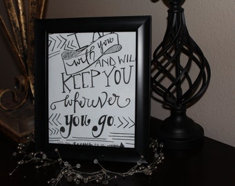 Act justly love mercy Micah 6:8 printable | Etsy