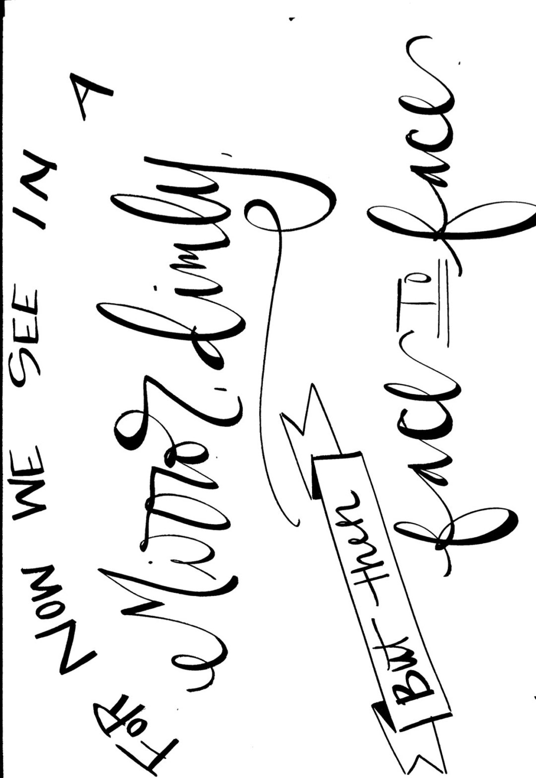 For Now We See in a Mirror Dimly Printable Jpeg - Etsy