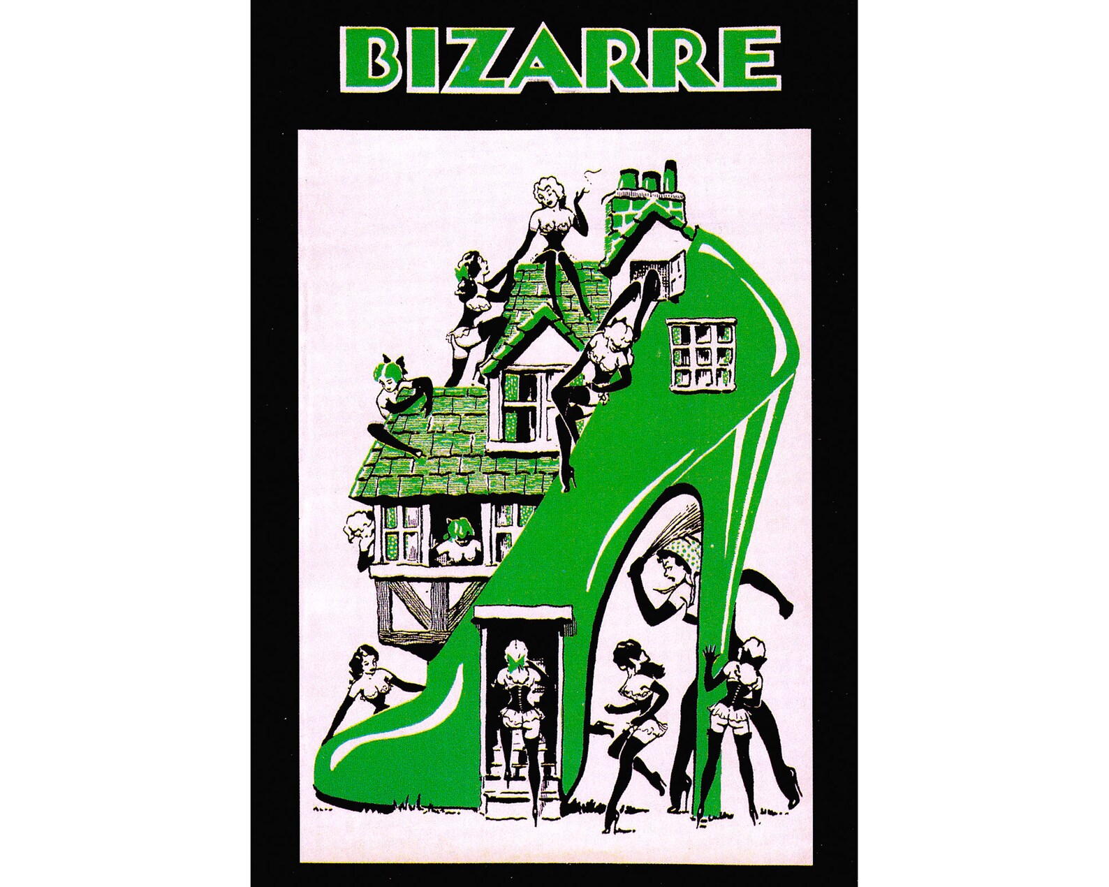 Vintage Postcards John Willie Bizarre Magazine Photos and | Etsy