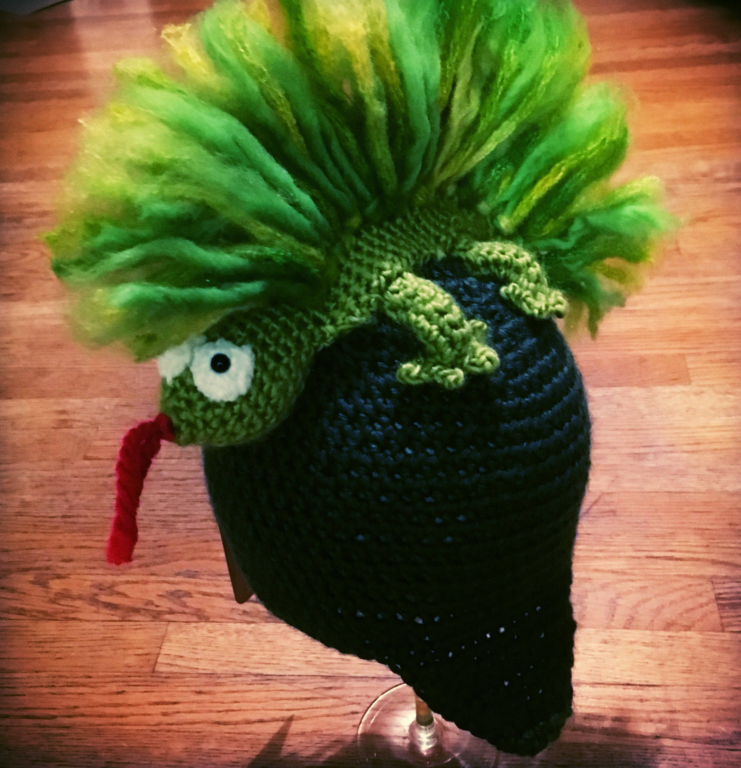 Gecko Mohawk Hat - Etsy