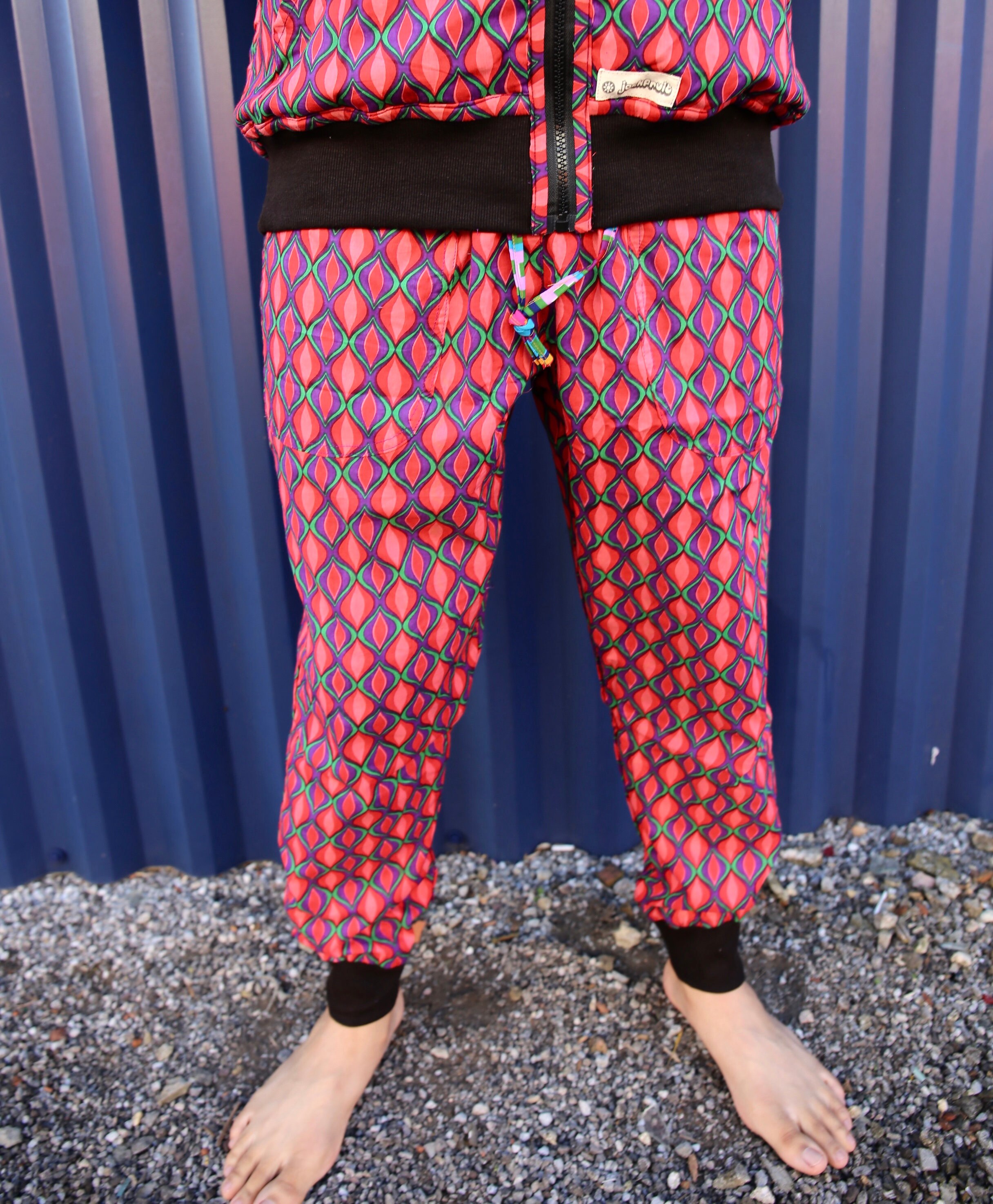 JACKFRUIT Reversible Shell Suit Pants Tetris Unisex | Etsy