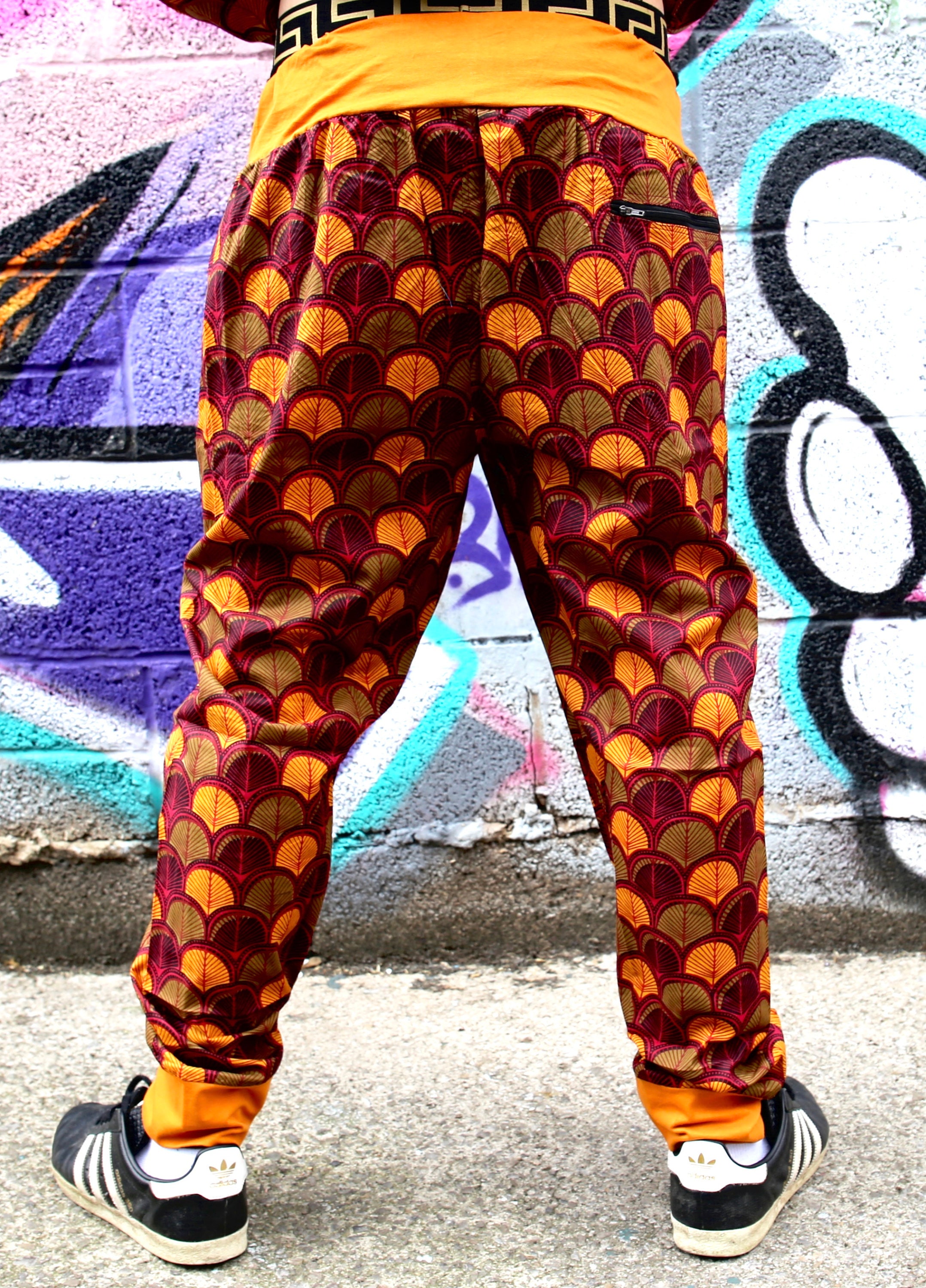 JACKFRUIT Papaya Pants Autumn Leaf Cotton Unisex Crazy - Etsy UK
