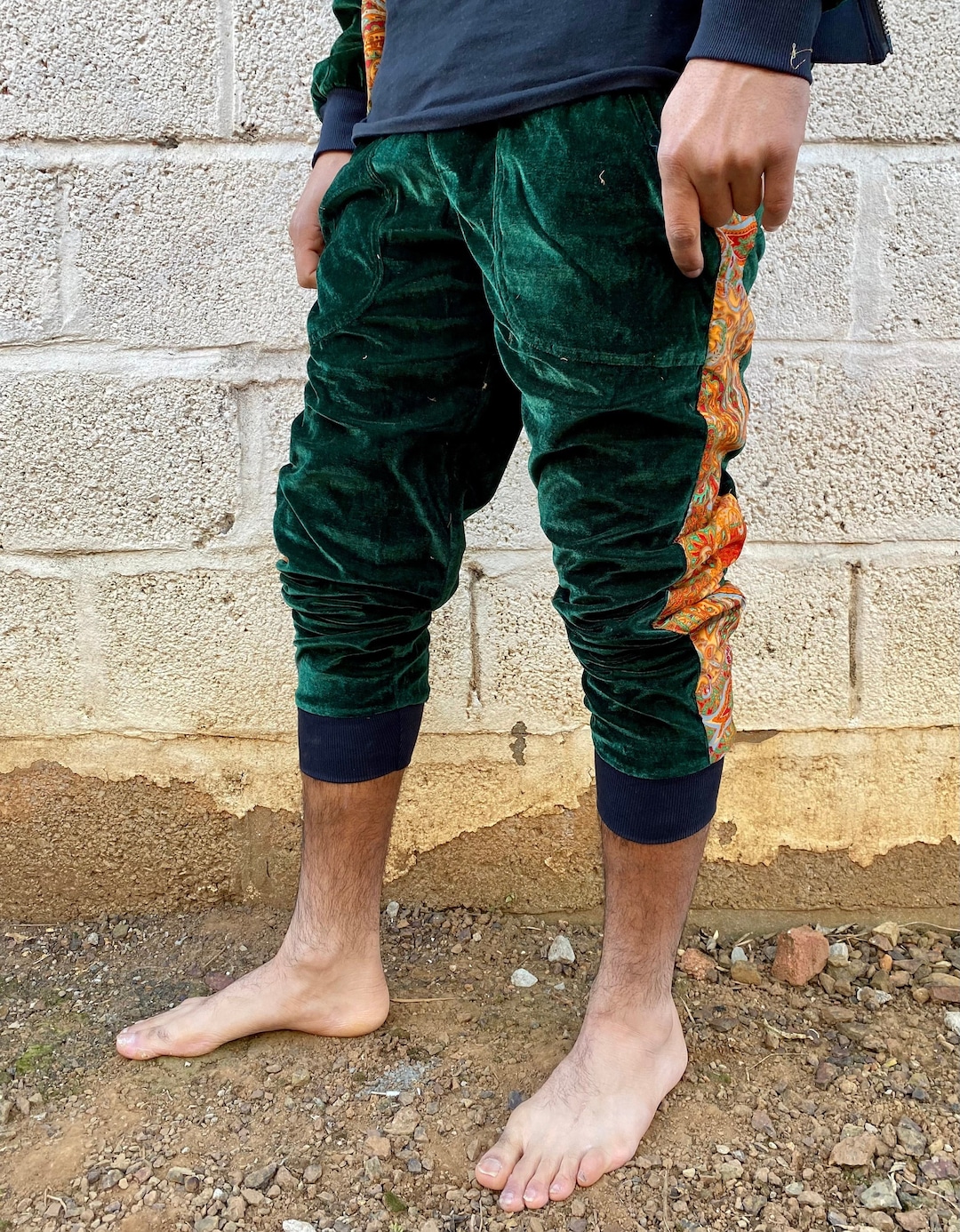JACKFRUIT Reversible Velvet Loungers - Green - Pimp Velour Tracksuit ...