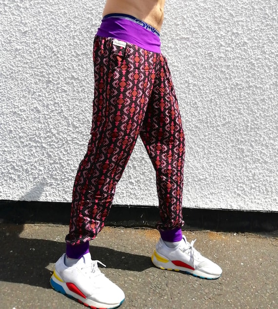 JACKFRUIT Papaya Pants Space Invaders Black Unisex Crazy - Etsy