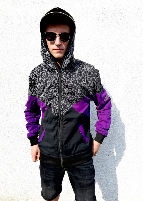 JACKFRUIT Reversible Velvet Deluxe Shell Suit Hoodie Red | Etsy