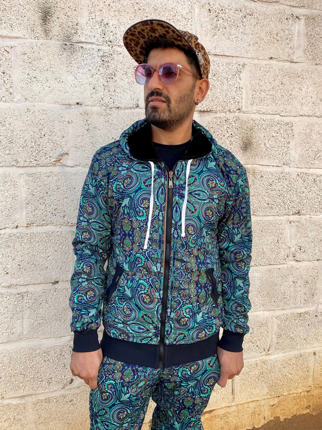 JACKFRUIT Reversible Velvet Hoodie - Black - Kawaii Aztec Festival ...