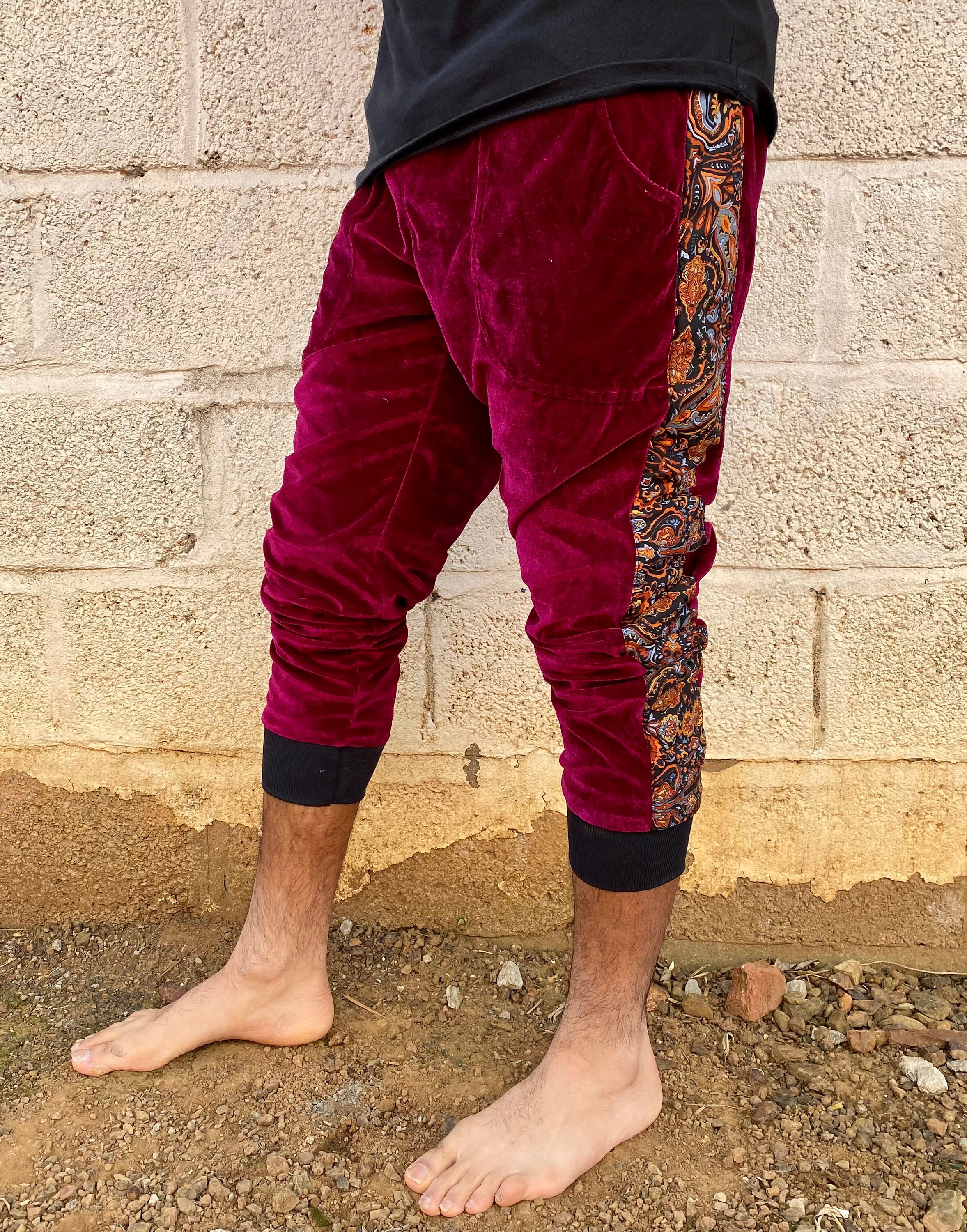 JACKFRUIT Reversible Velvet Loungers - Fuchsia - Pimp Velour Tracksuit ...