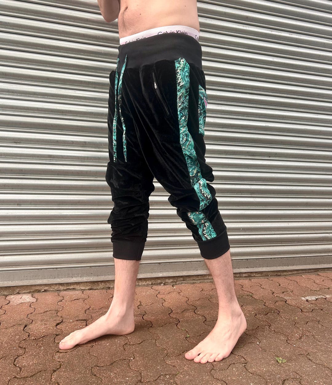 JACKFRUIT Deluxe Velvet Loungers - Black - Unisex Pimp Velour Tracksuit ...