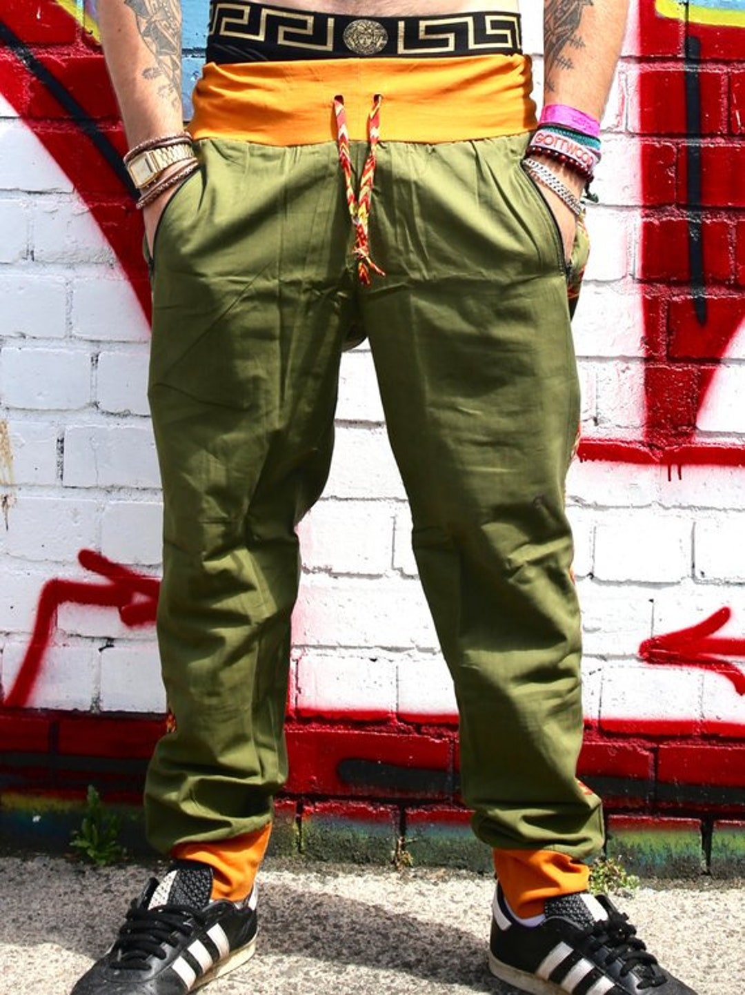 JACKFRUIT Cocopants (thin) - Coconut Collection Rasta - Unisex Crazy ...