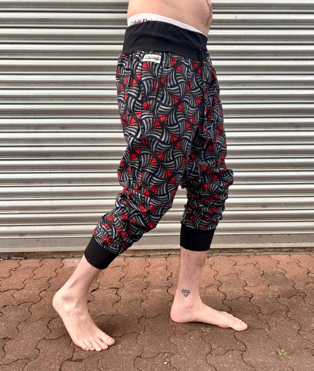 JACKFRUIT Papaya Pants - Peacock Black - 80s Fresh Prince Tracksuit ...