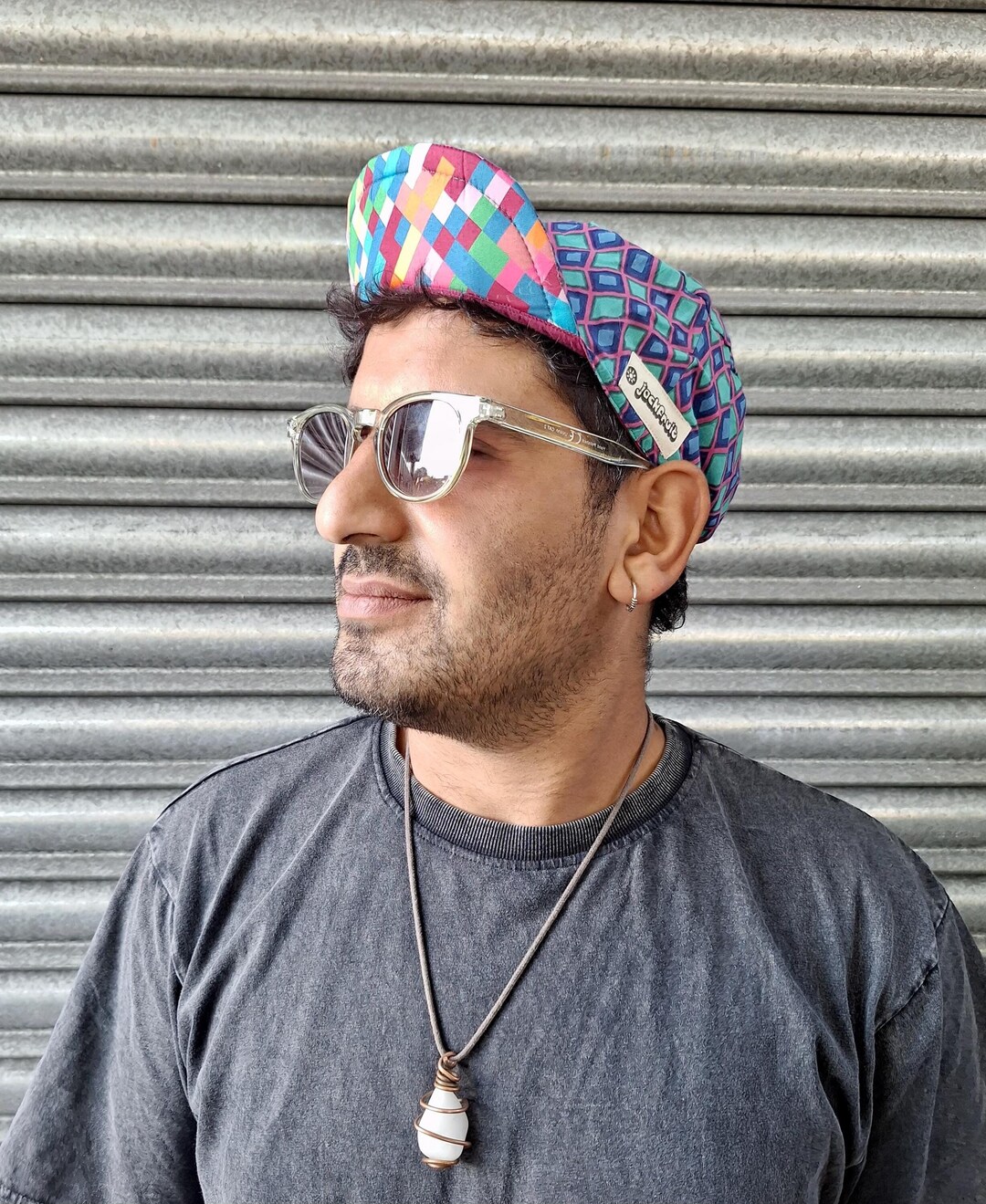 JACKFRUIT Hula Hat - Tetris 99 - Reversible 80s Cap Aztec 90s Hat Fresh ...