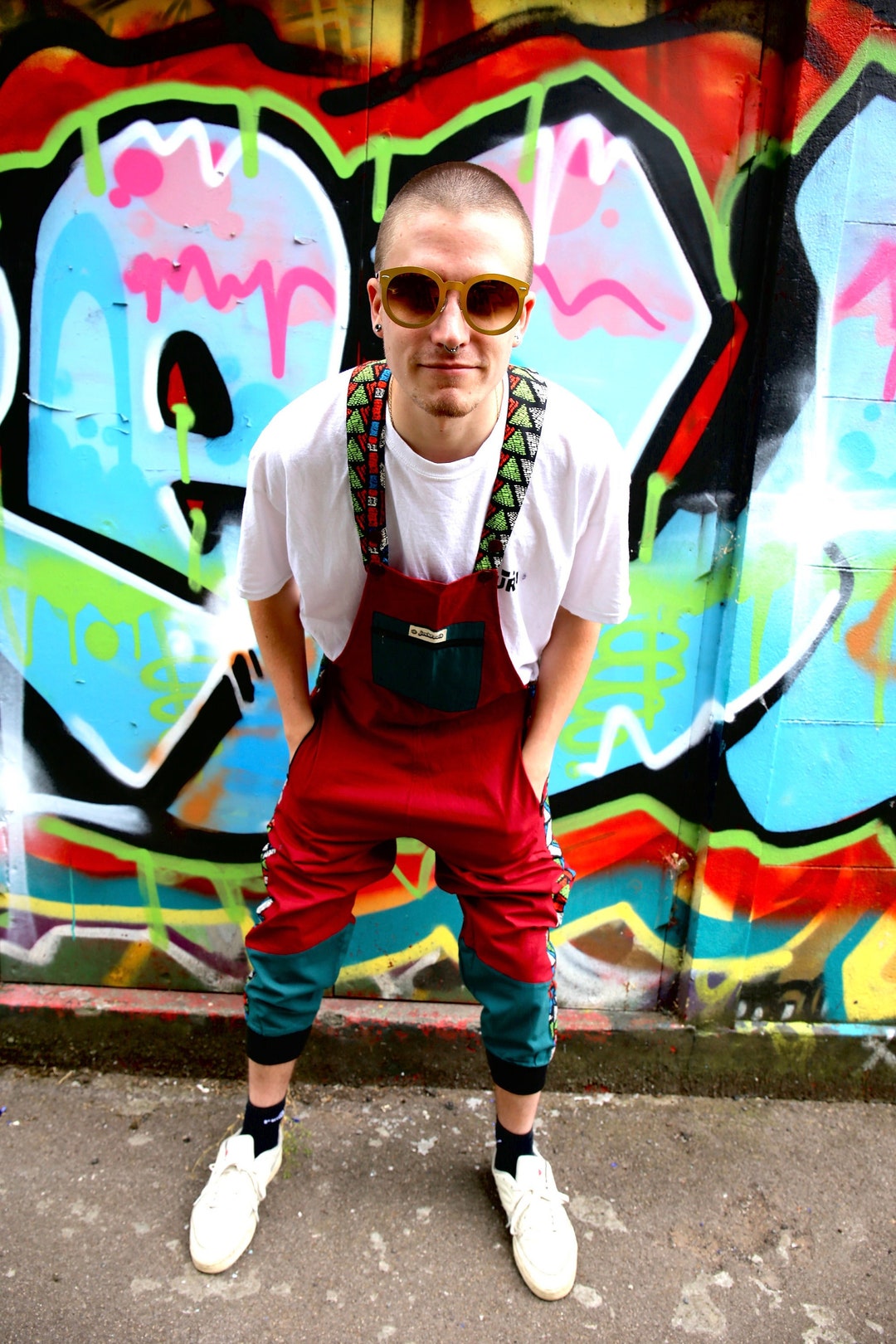 JACKFRUIT Deluxe Dungers Donkey Kong Unisex Crazy Aztec Dungarees ...