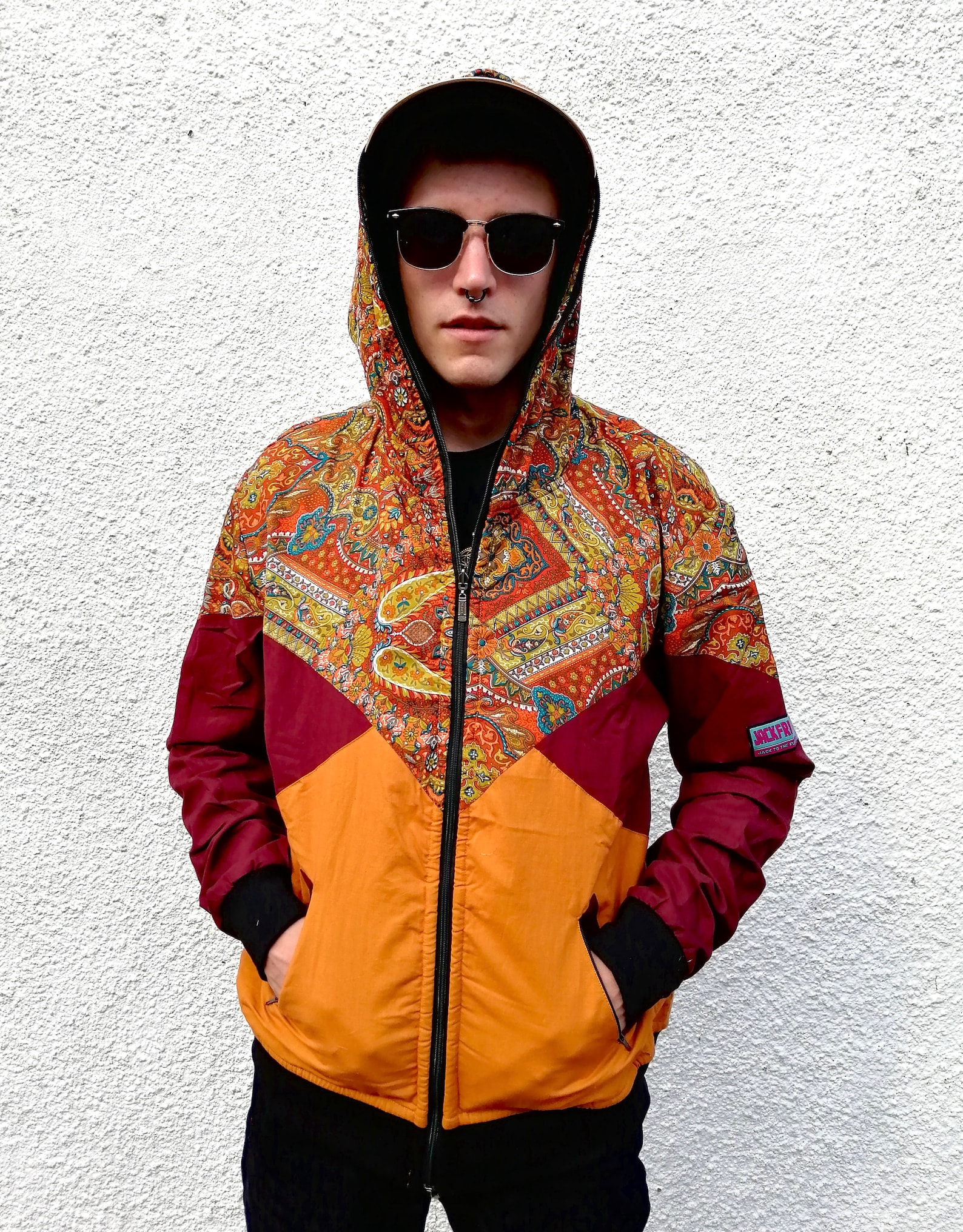 Green Velvet Shell Suit Hoodie Burning Man Festival Clothing | Etsy