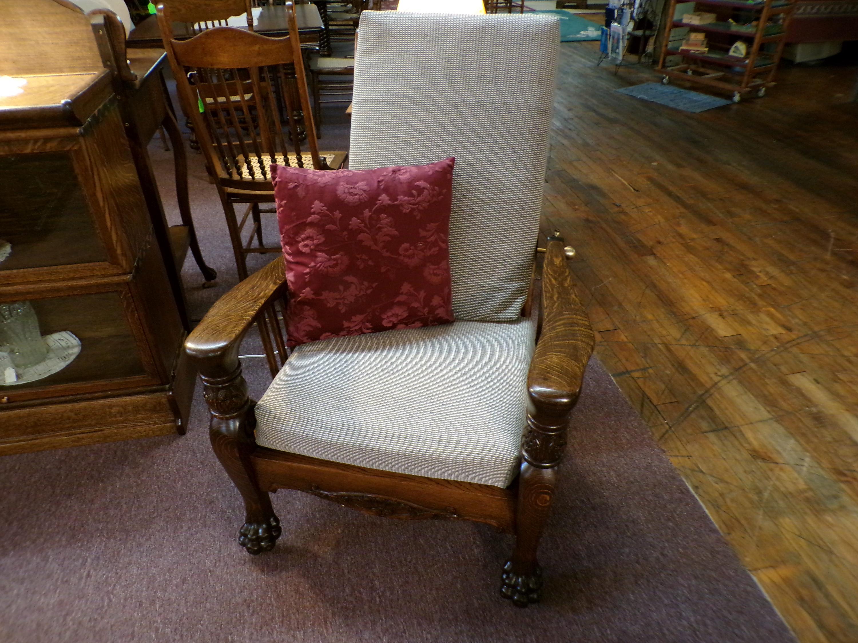 Antique Oak Morris Chair Recliner Shipping Calculator Incorrect Buyer ...