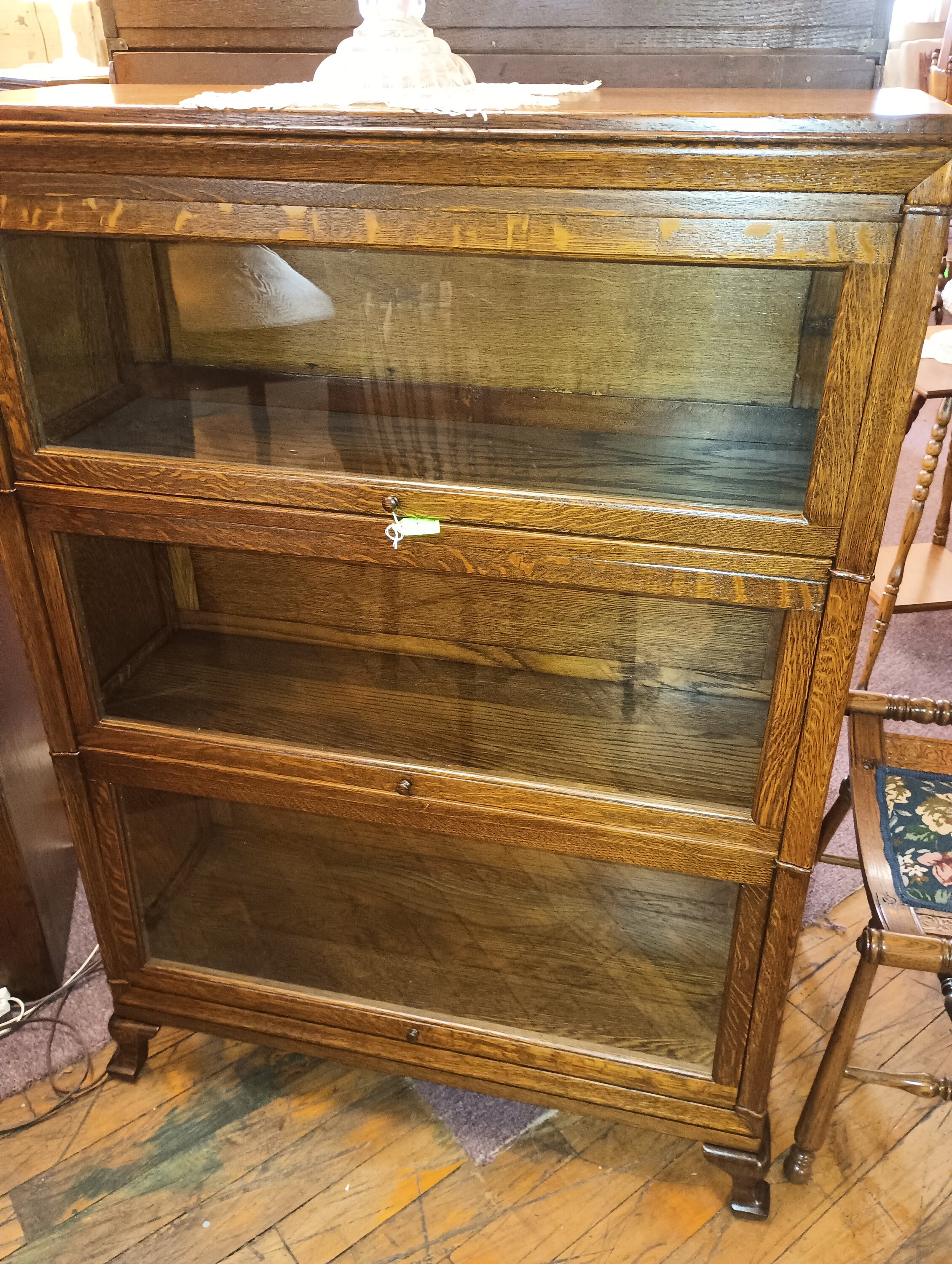 Antique Oak Bookcase Macey Mission Style Shipping Calculator Incorrect ...