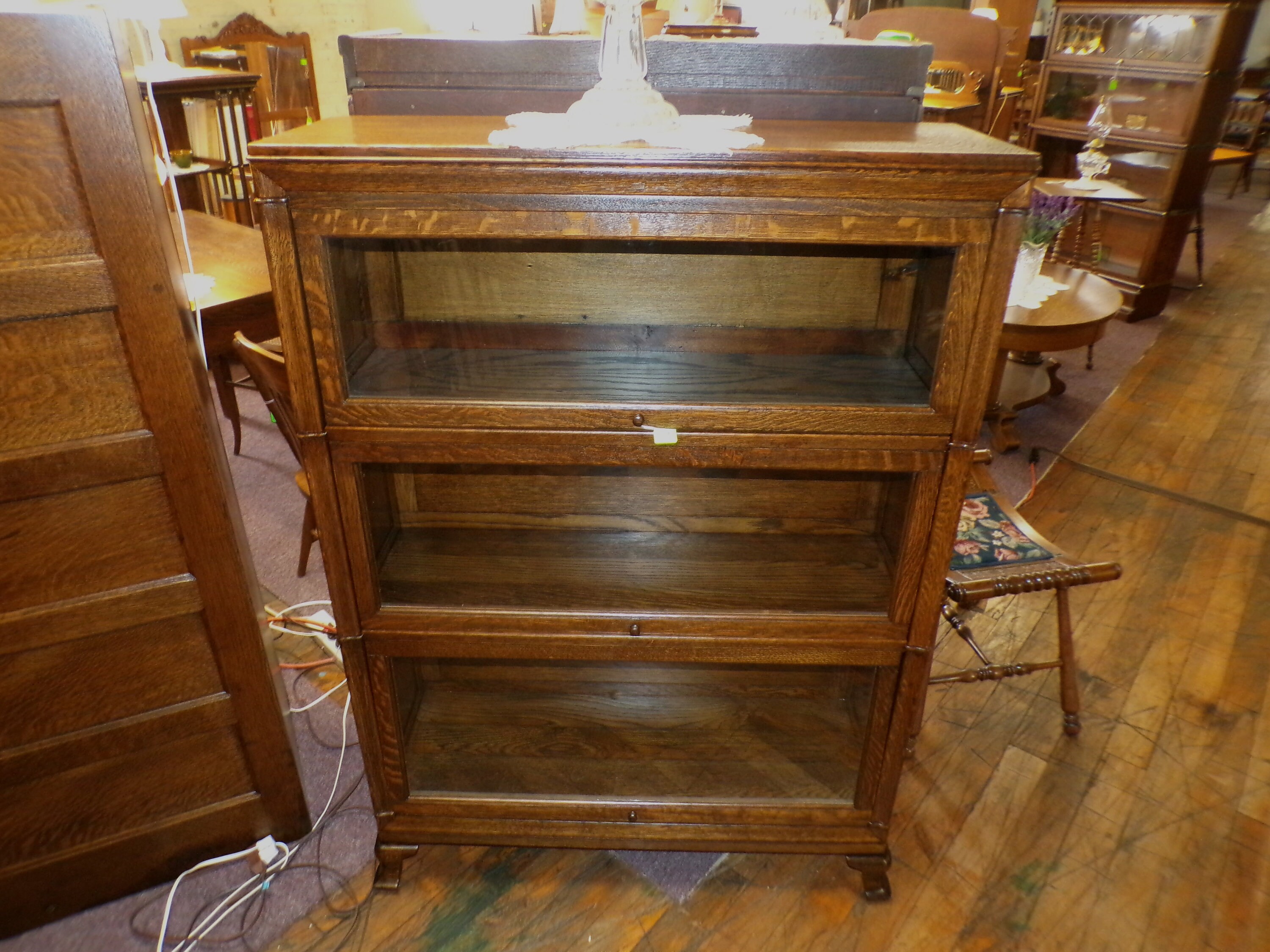 Antique Oak Bookcase Macey Mission Style Shipping Calculator Incorrect ...