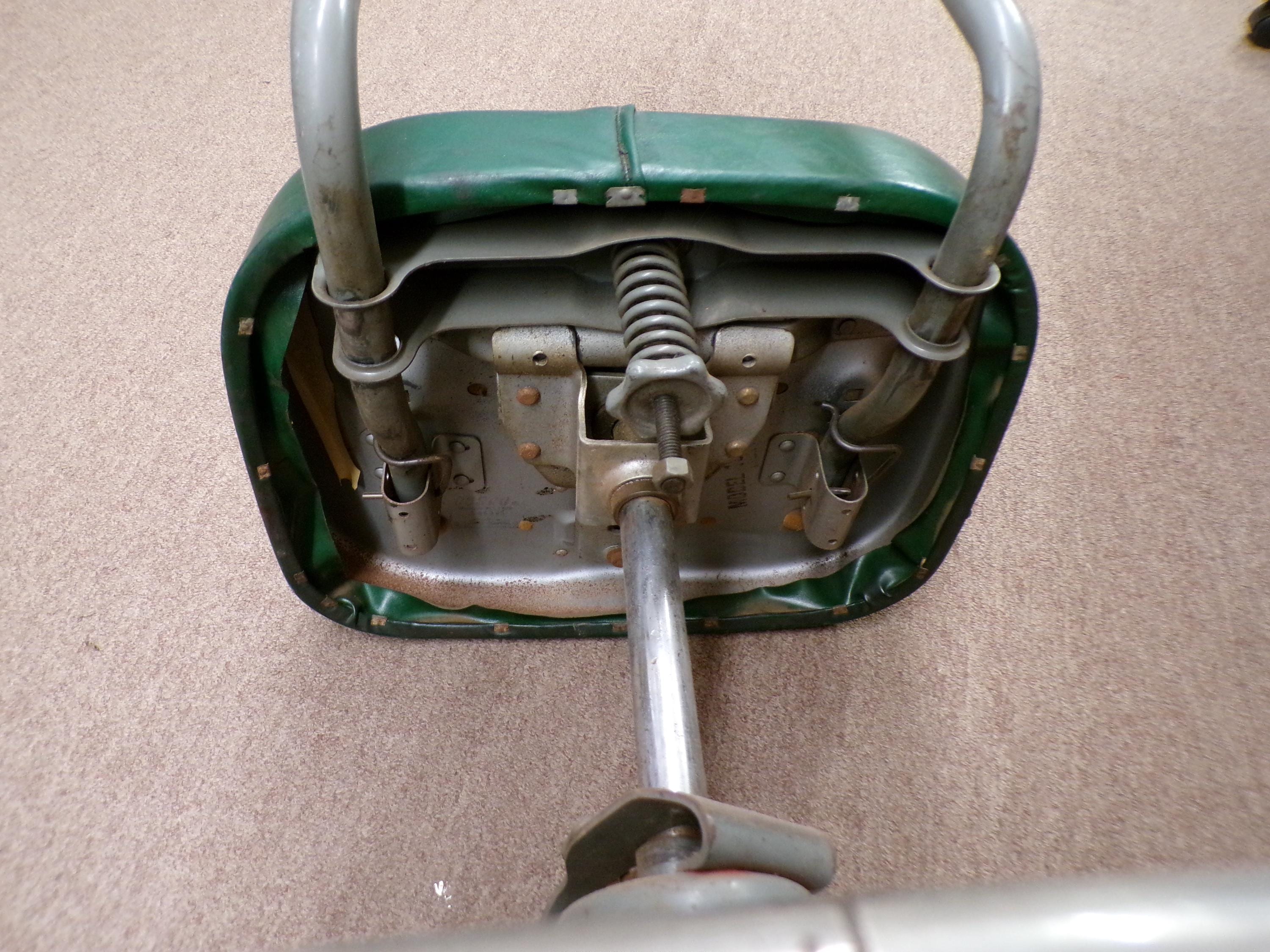 Vintage Office Chair Tanker Swivel Industrial Mid Century Shipping ...