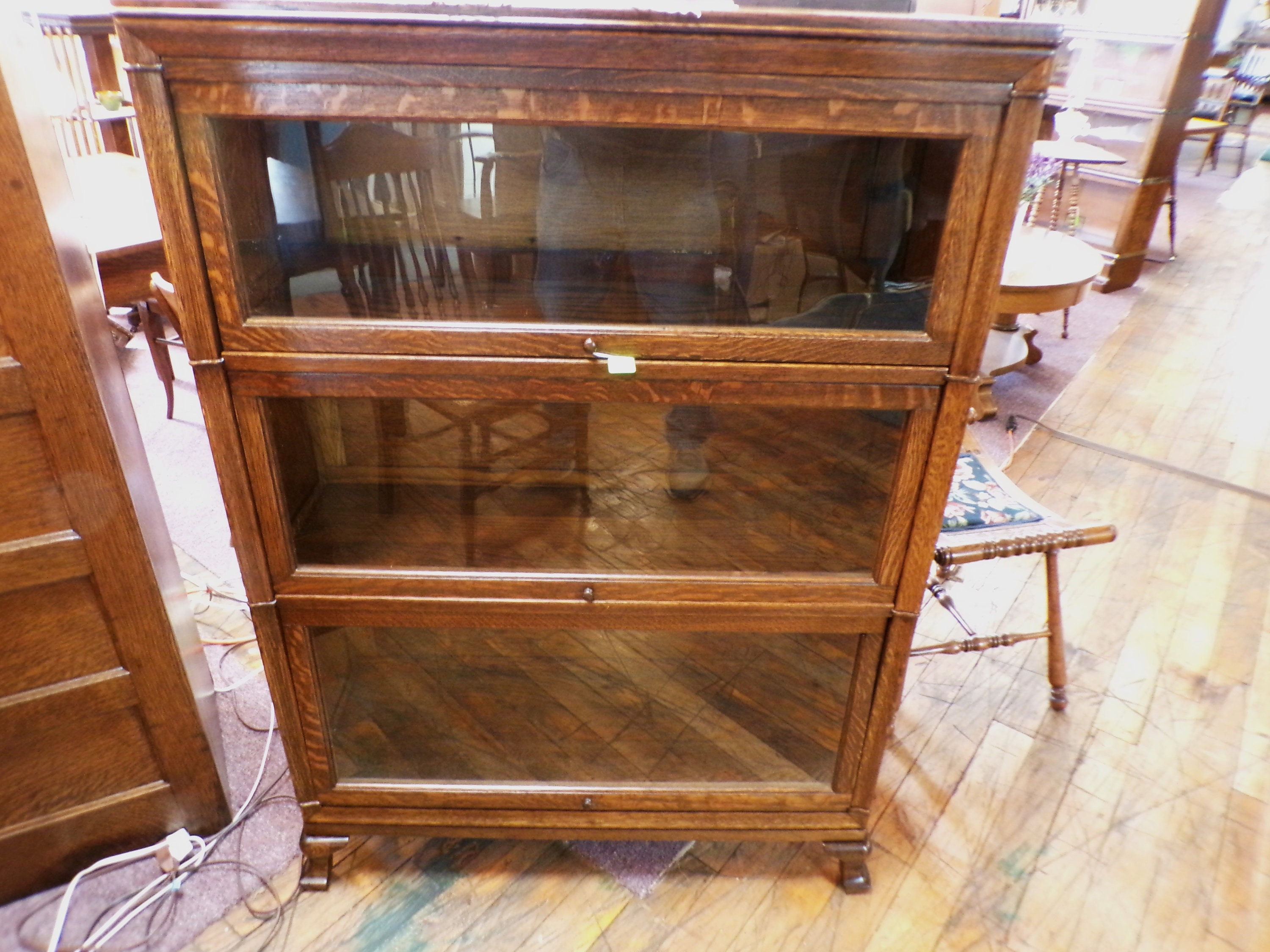 Antique Oak Bookcase Macey Mission Style Shipping Calculator Incorrect ...