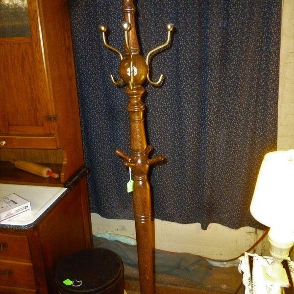 Antique Coat Rack - Etsy