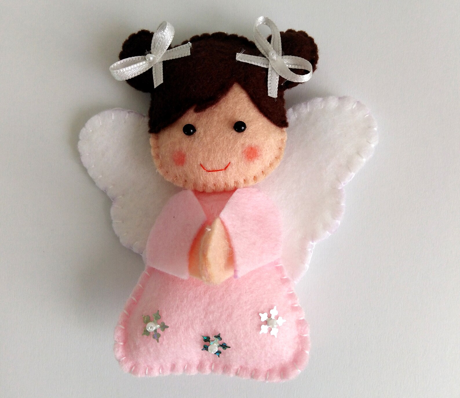 Felt Angel Ornament Christmas Decor Handmade Christmas Gift | Etsy