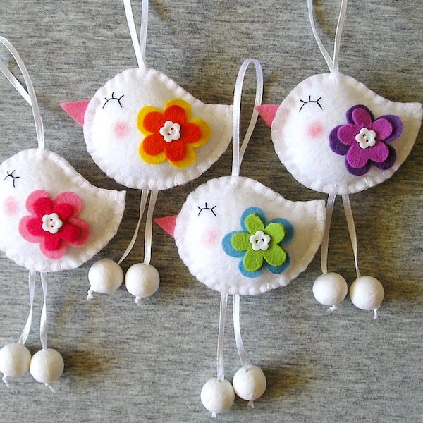 Cute Felt Bird - Etsy