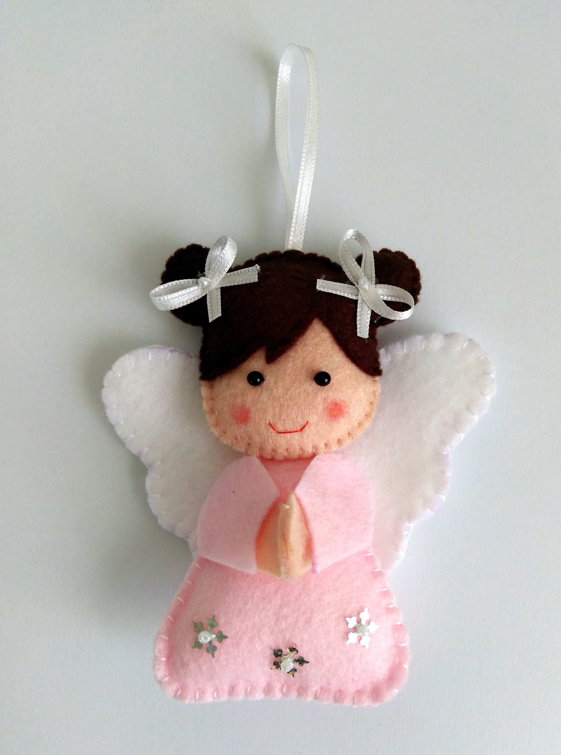Felt Angel Ornament Christmas Decor Handmade Christmas Gift | Etsy