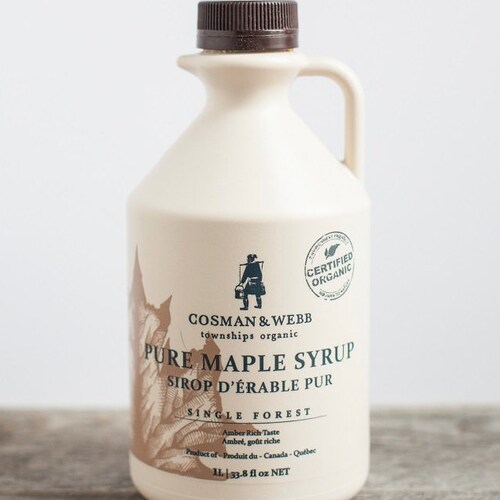 Pure Organic Maple Syrup 1L. Unblended & Single Forest From | Etsy