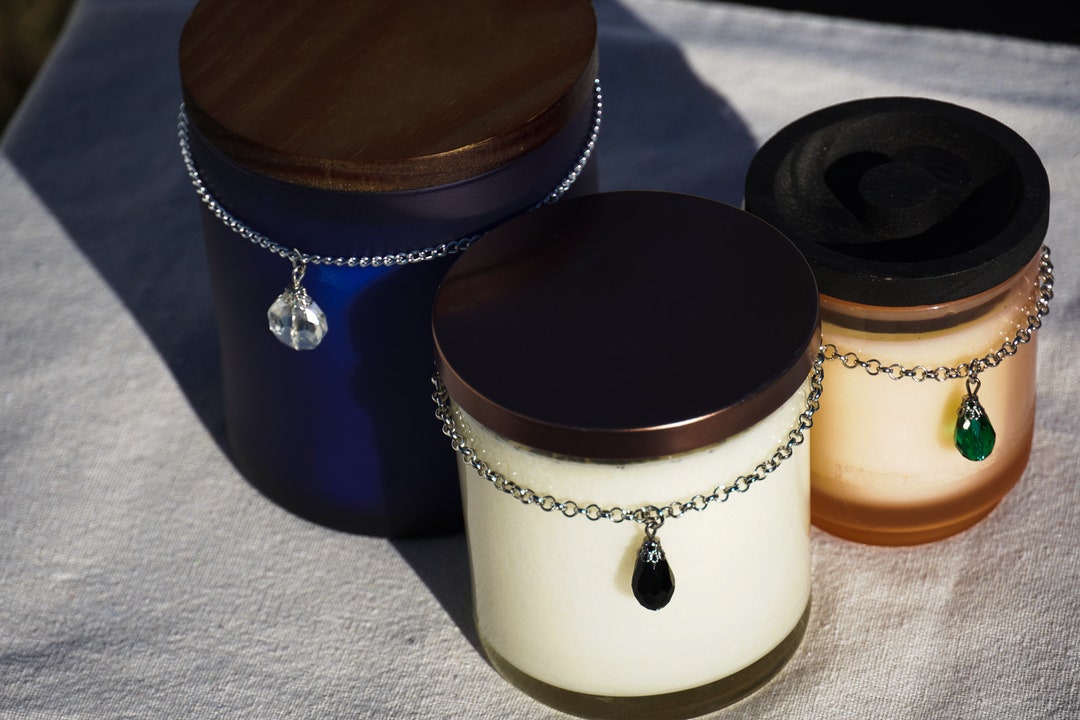 Candle Charms Set With Adjustable Metal Chains for Candle ...