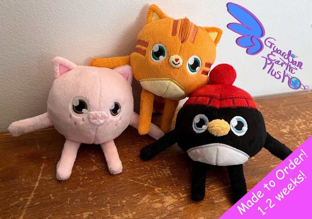 Roundabouts Nelson Pancake Quibbly SET OF 3 Plush 6" Super Simple Songs ...