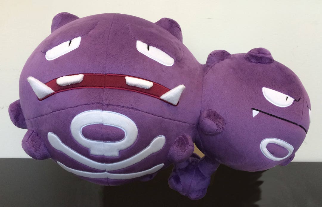 Weezing Handmade Custom Pokemon Plush 21'' Huge and Awesome Cosplay ...
