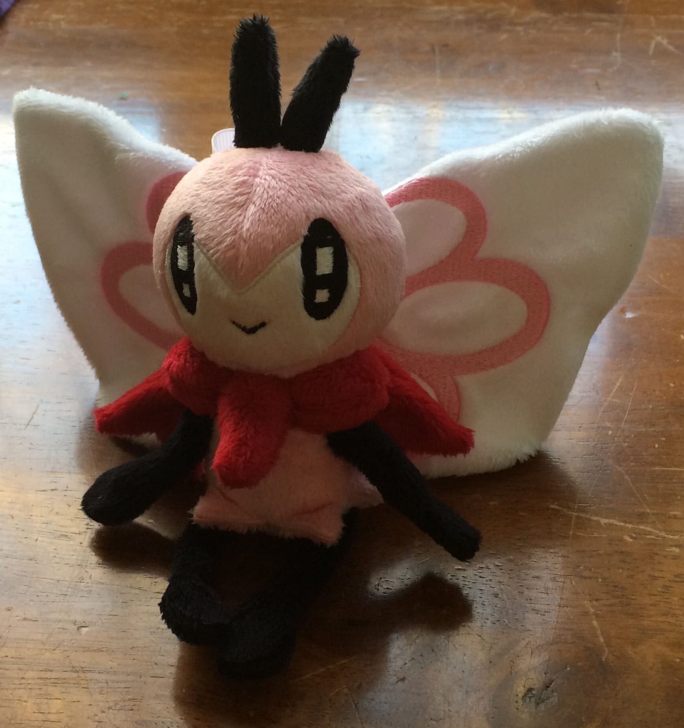 Shiny Ribombee Handmade Custom Keychain Plush Pokemon Sun | Etsy