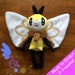 Ribombee Handmade Custom Keychain Plush Pokemon Sun and Moon - Etsy