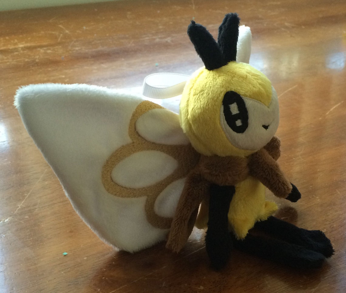 Ribombee Handmade Custom Keychain Plush ! Pokemon Sun and Moon! - Etsy