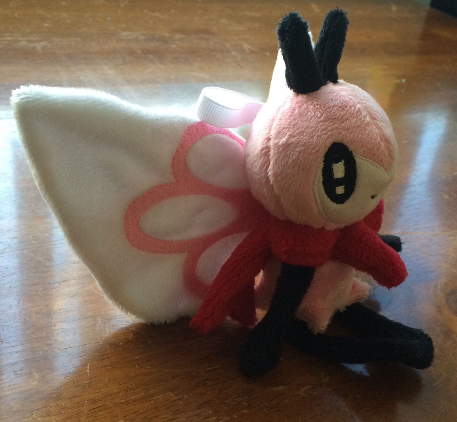 Shiny Ribombee Handmade Custom Keychain Plush Pokemon Sun | Etsy