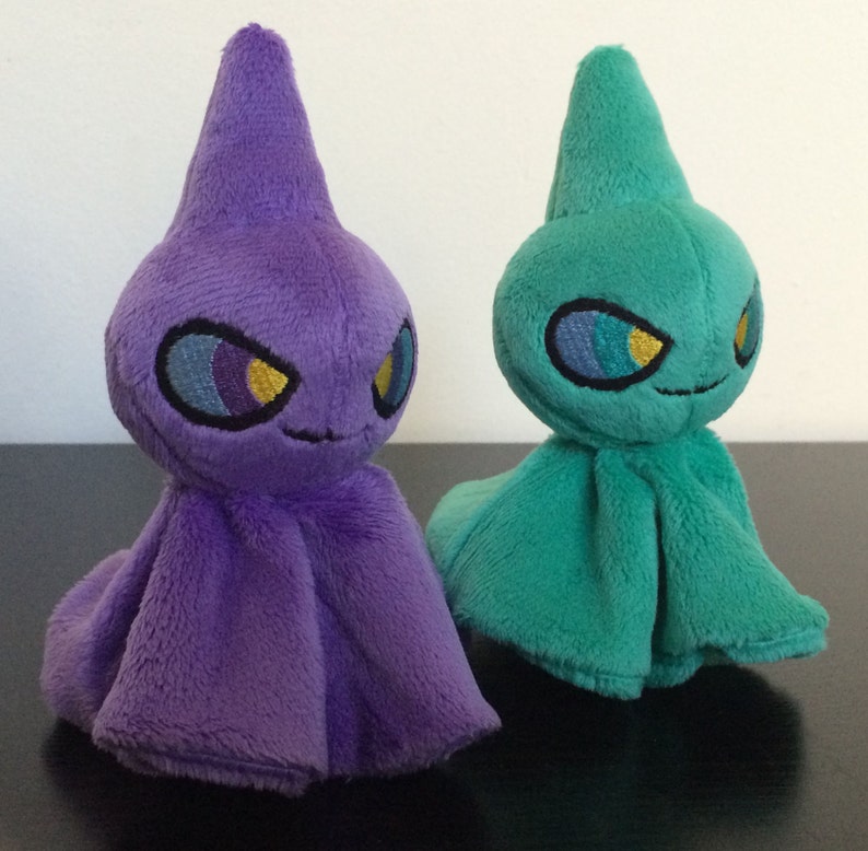 Shiny Shuppet Handmade Custom Keychain Plush Pokemon Sun and | Etsy