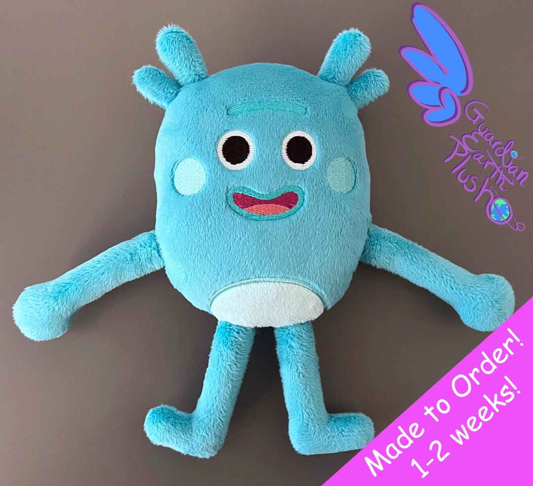 The Bumble Nums Grumble Plush 8" Super Simple Songs - Etsy