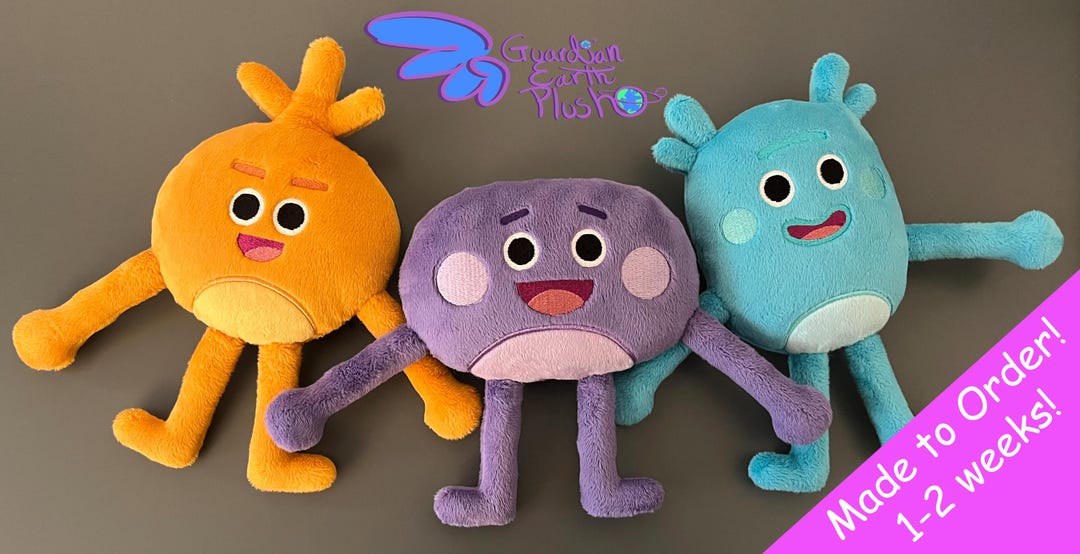 The Bumble Nums Humble Stumble Grumble 8” Plush SET OF 3 Super Simple ...