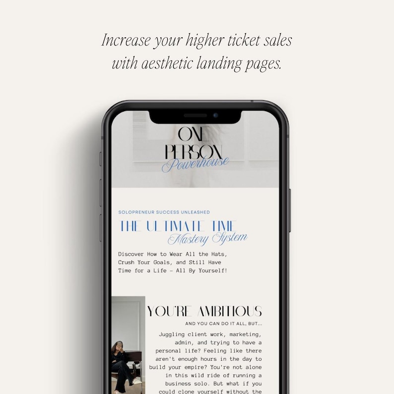 Stanstore Landing Page Template Coaching Courses and Digital Products ...