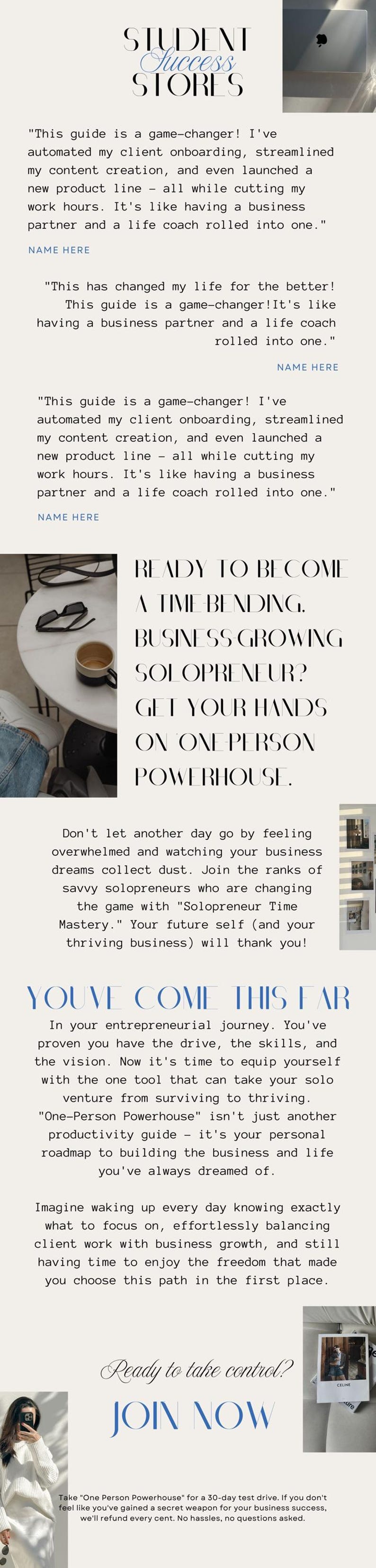 Stanstore Landing Page Template Coaching Courses and Digital Products ...