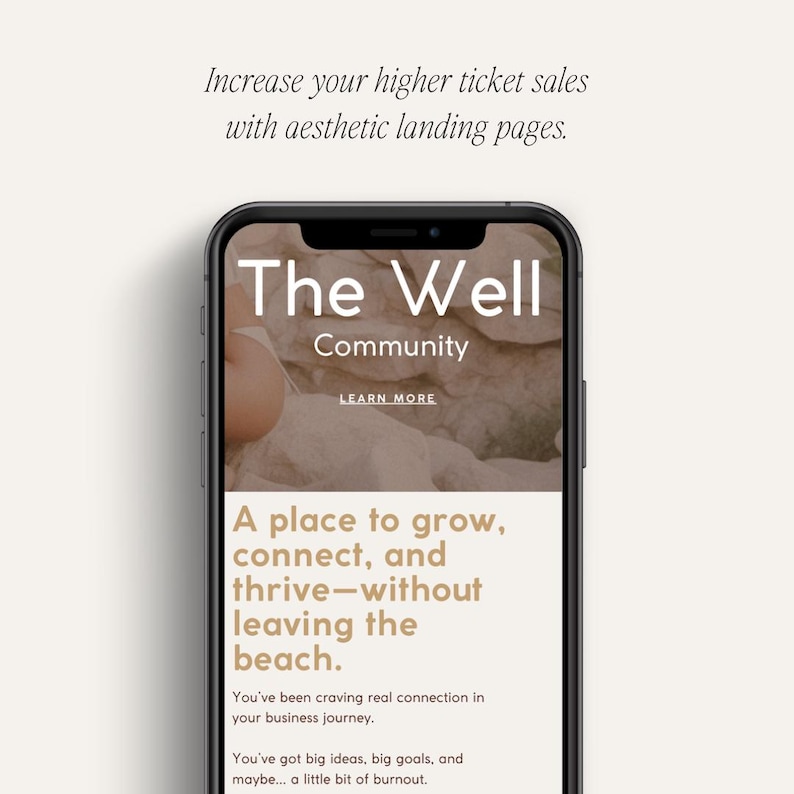 Stanstore Landing Page Template Membership Community and Digital ...