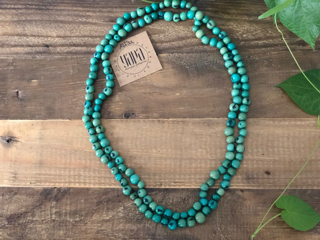 WACHKA Acai Wrap Necklace Handcrafted & Vegan Friendly - Etsy